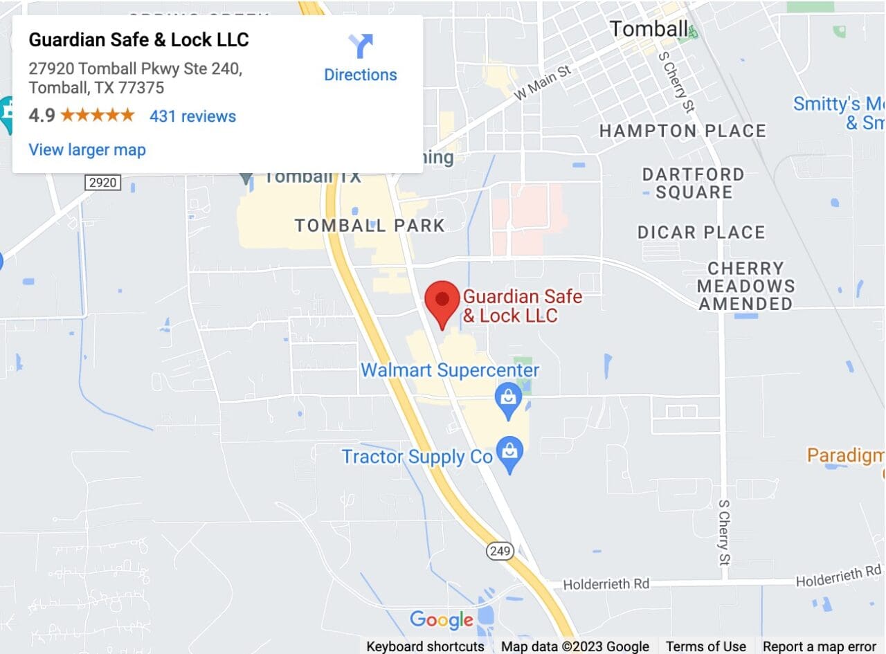 Contact Guardian Safe & Lock - Guardian Safe & Lock LLC